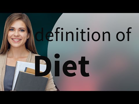 Diet — what is DIET definition