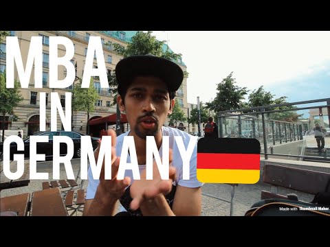 Let's talk about MBA IN GERMANY by Nikhilesh Dhure