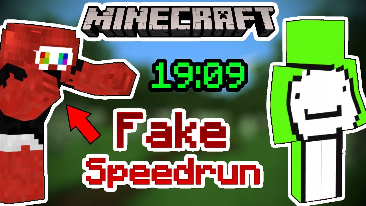 Minecraft Fake Speedrun | semashow.com