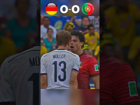 Portugal vs Germany 2014