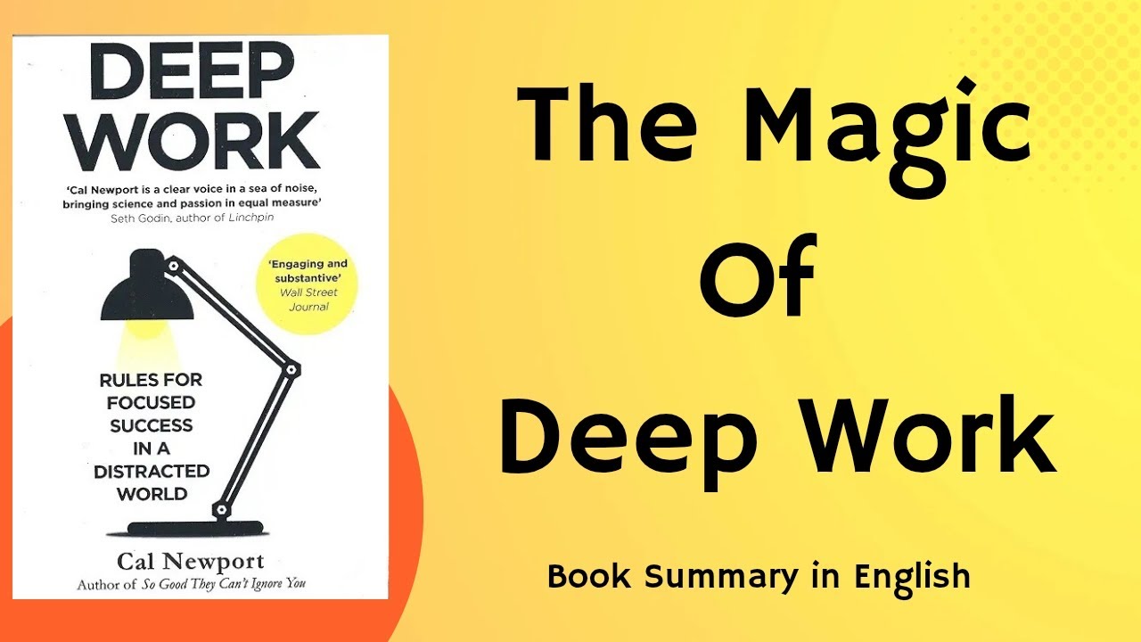 Deep Work by Cal Newport | Book Summary in English
