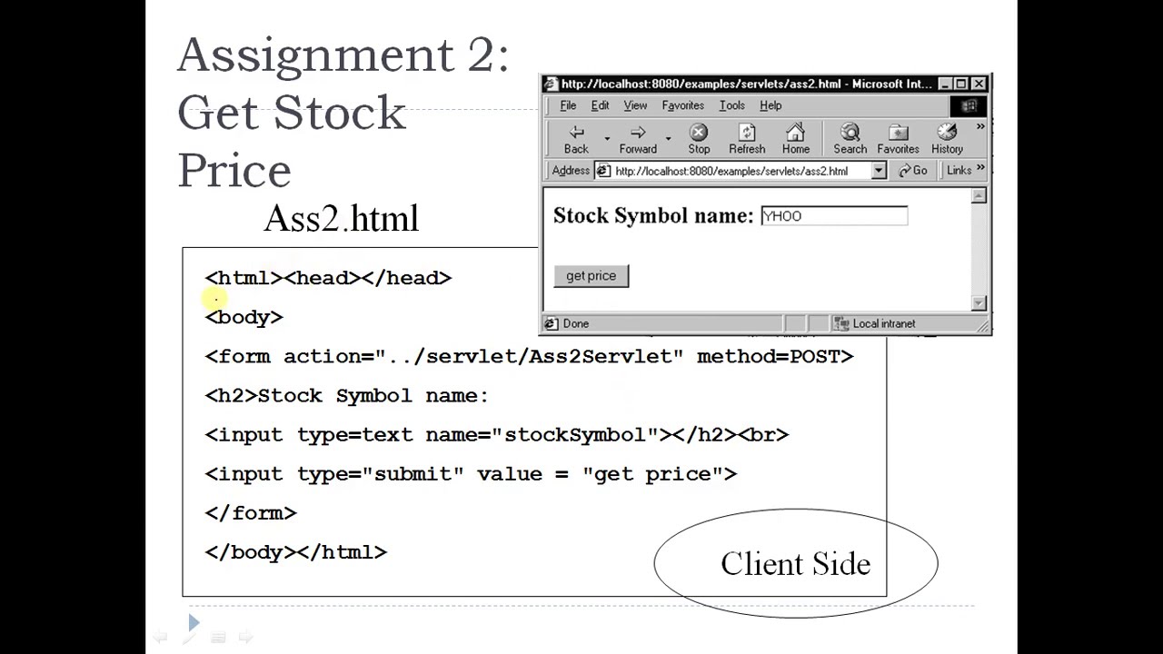 Java Server Page // Assignment 2 // Tutorial Point