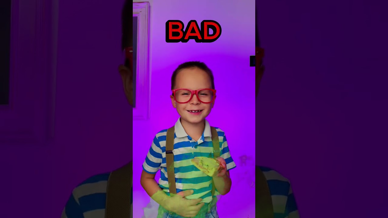 🍎 Good Food vs 🍔 Bad Food! Learn Healthy Eating for Kids 🧒 #learn