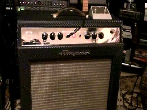 Ampeg Reverberocket 2 1966 Blue Diamon Tolex | Reverb UK