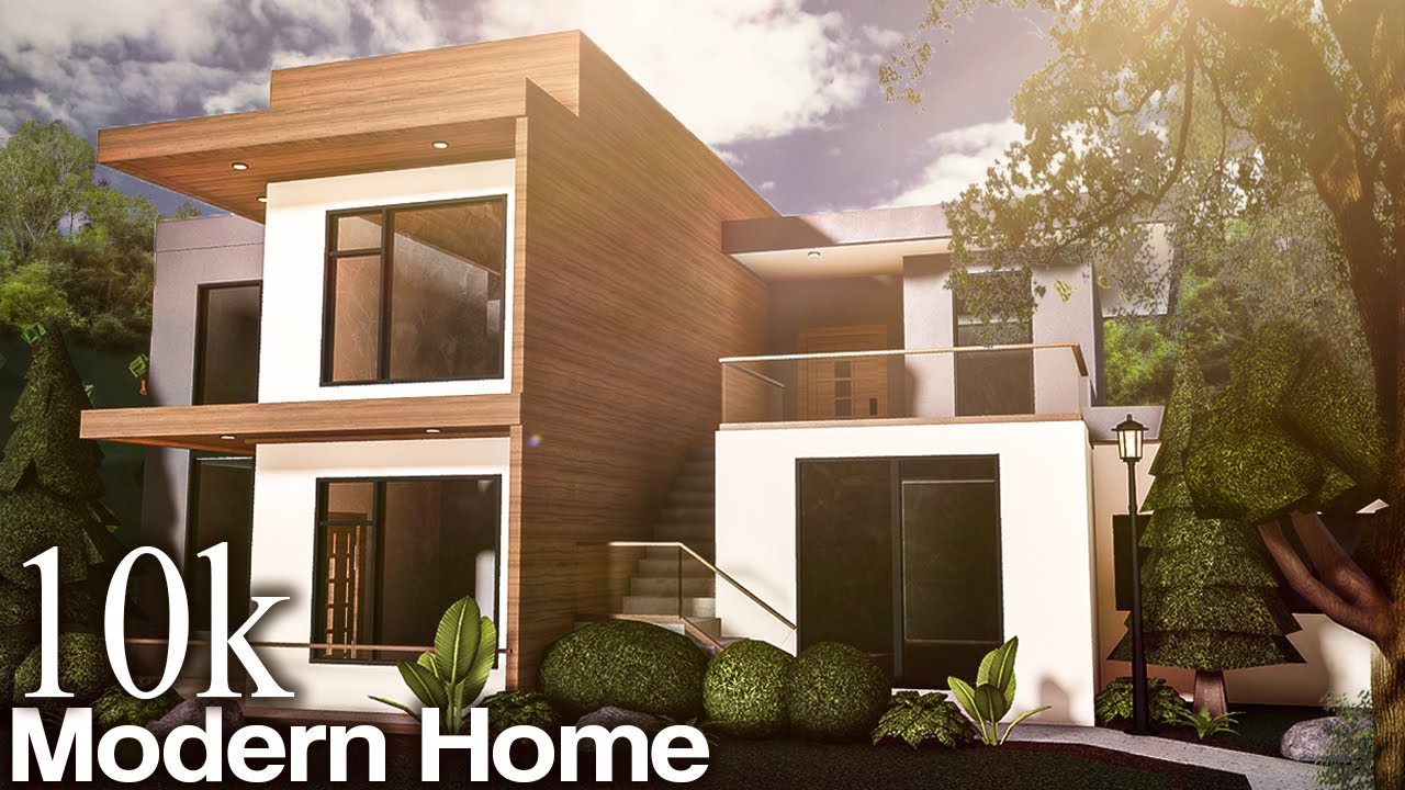Bloxburg | 10k Modern House | Roblox | Housebuild