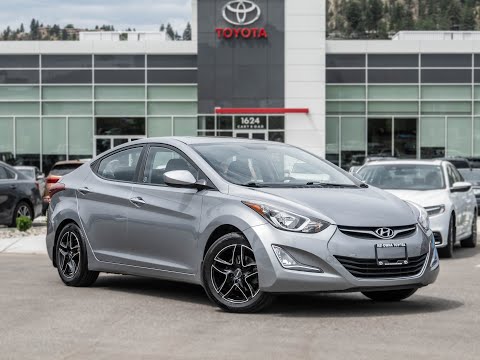 Silver Used 2015 Hyundai Elantra Sport Appearance Walkaround - Kelowna Toyota