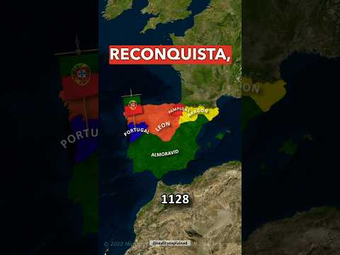 Why Wasn't Portugal Conquered By Spain ?? ???????? ???????? #shorts #maps #geography #history #protugal #spain