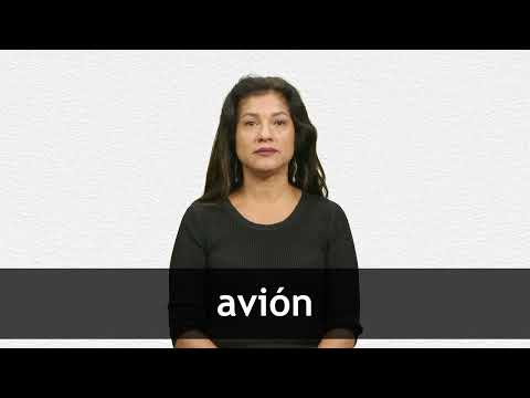 English Translation of “AVIÓN” | Collins Spanish-English Dictionary
