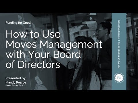 How to Use Moves Management with Your Board of Directors