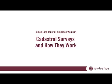 Cadastral Surveys and How They Work