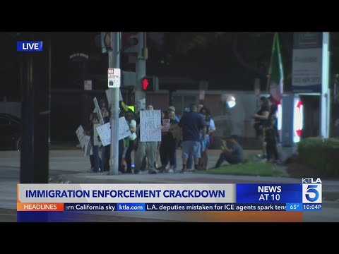 Immigration enforcement crackdown in L.A.