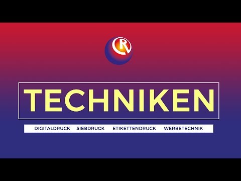 R-Color - Unsere Druckverfahren