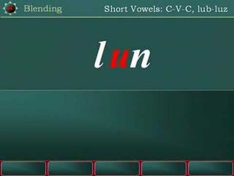 Blending C-V-C, LUB-LUZ
