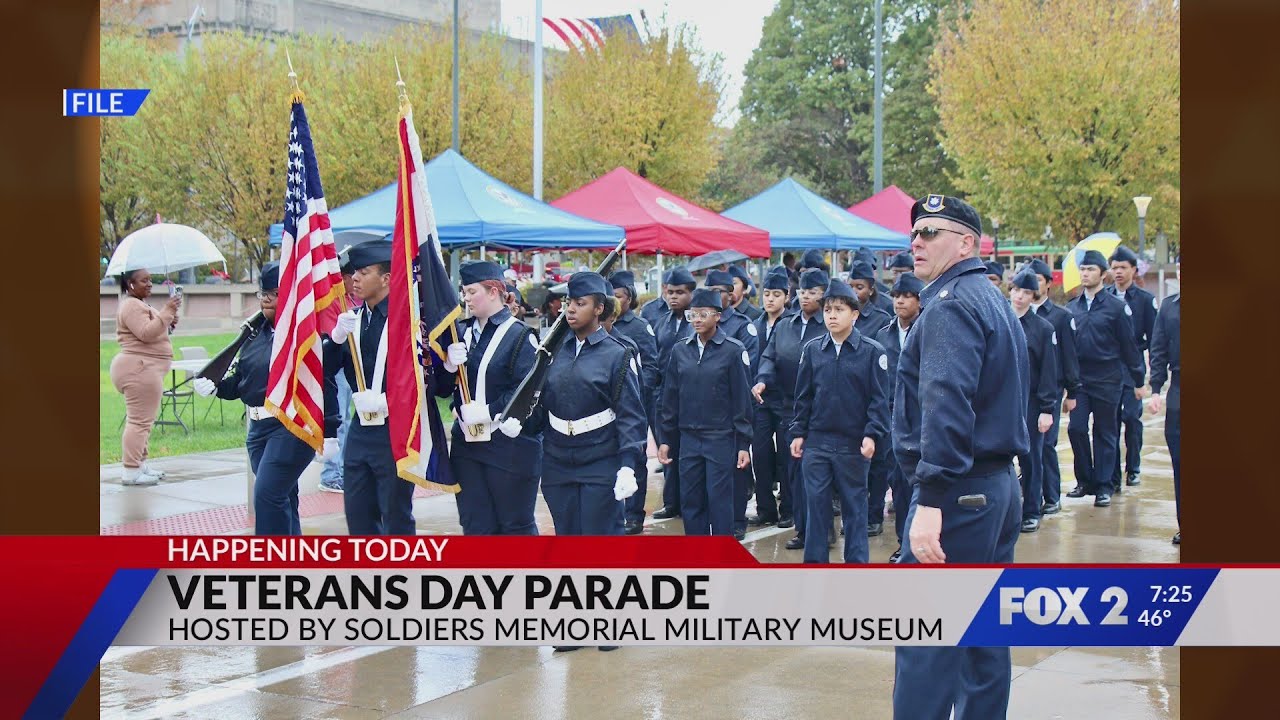 Veterans Day parade kicks off in downtown St. Louis