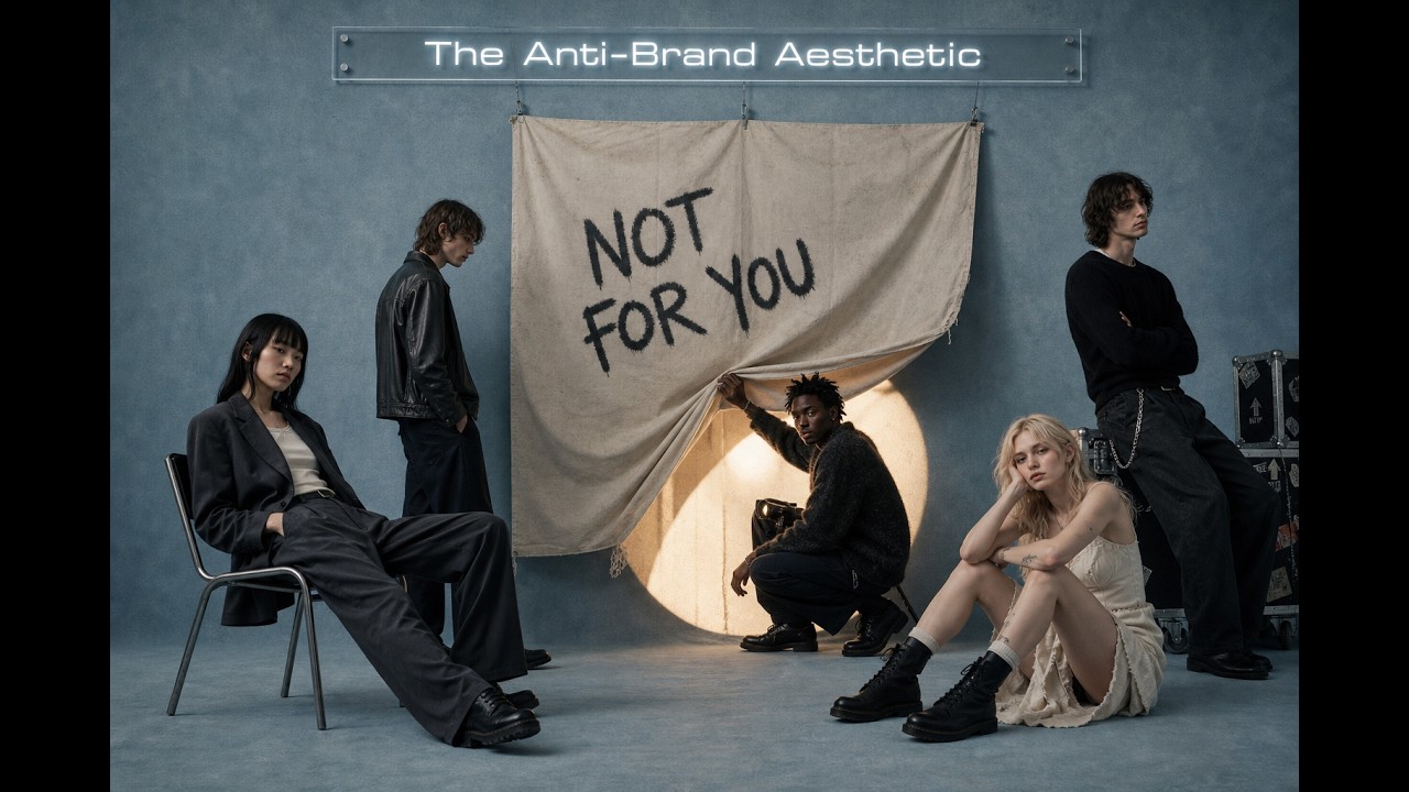 11. Indie & Alternative: Anti-Brand as Brand #VisualIdentity #ModernMusic #IndieMusic