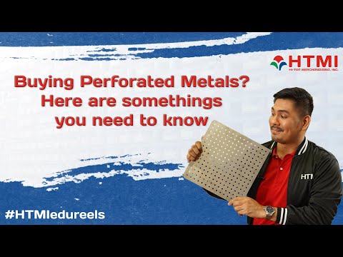 Things You Need to Know About Perforated Metals
