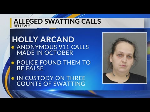 Green Bay woman accused of swatting a Bellevue residence, 15+ 'unfounded' 9-1-1 calls