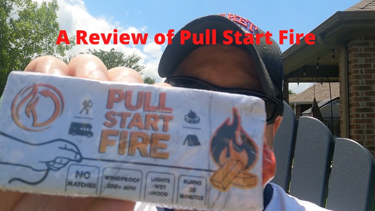 Pull Start Fire Pull String Firestarter Review