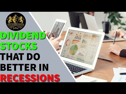 Dividend Stocks That Do Better In Recessions