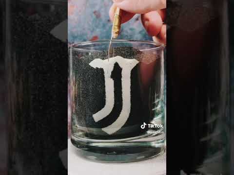 Made bay sand🖤 #fallinginsad #juventus #football #art #sportstiktok