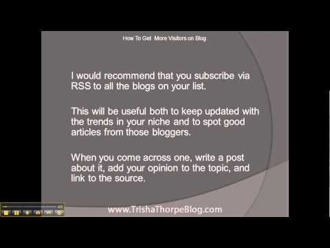 How To Increase Traffic To Blog - Never Before Seen (Link When Possible)