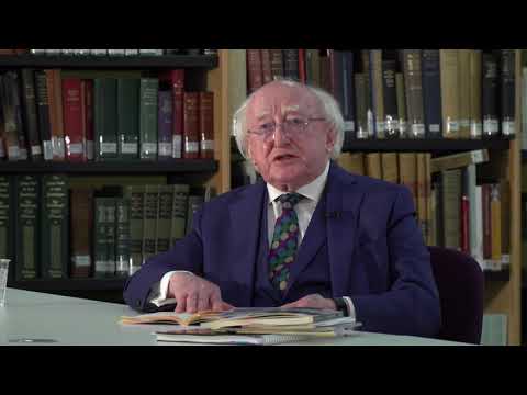 'On making the Three Decades', read by President Michael D. Higgins