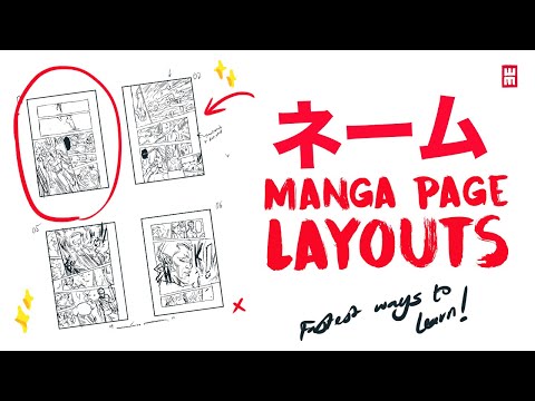 Fastest Ways to Sketch Manga Page Layouts & Scripts!