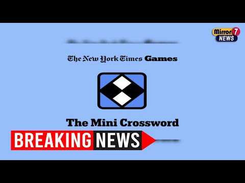 Solving Today’s NYT Mini Crossword Was a Clever Weekend Challenge