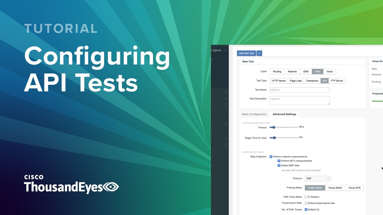 Configuring API Tests