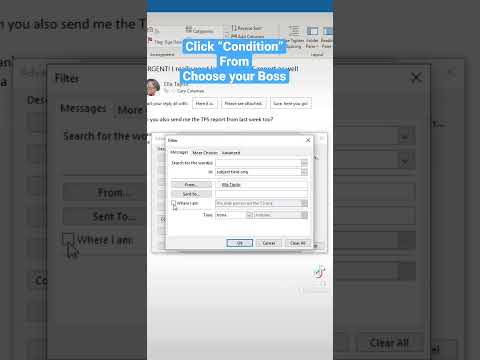 The “Boss Rule” in Outlook // Tips and Tricks