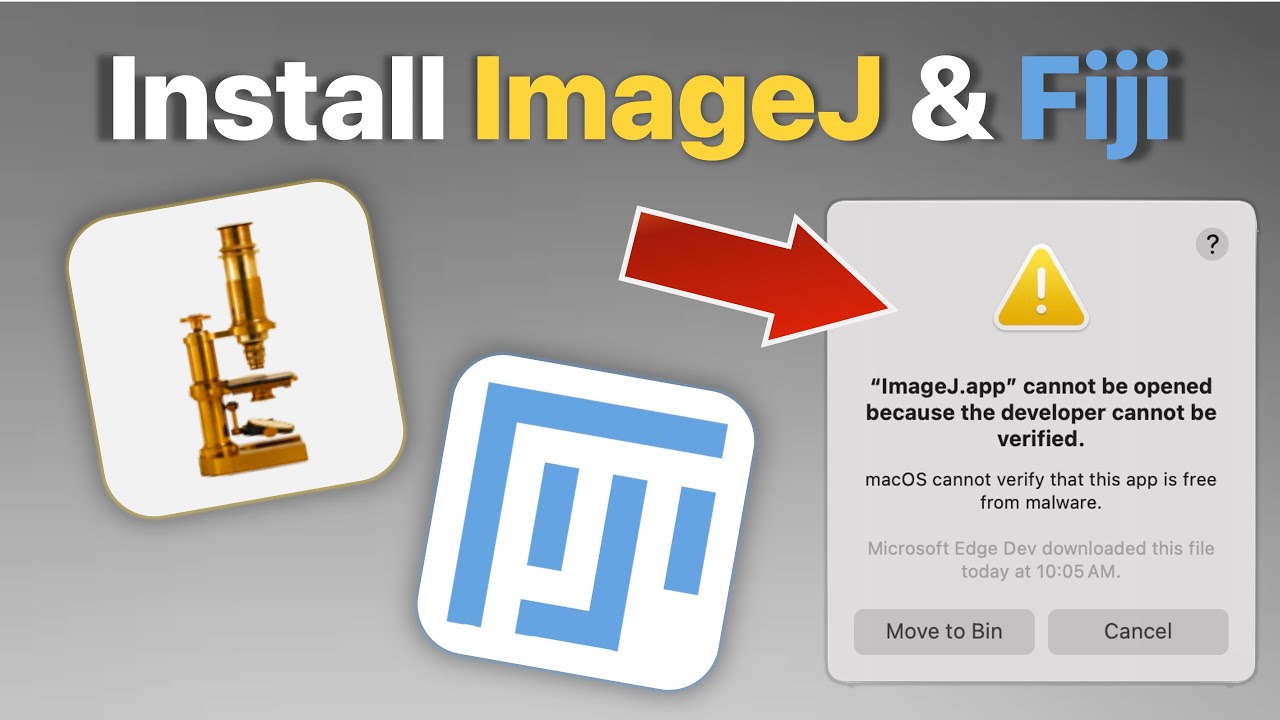 How to Download and Install ImageJ (Fiji) on Mac and Windows (and iPad!)