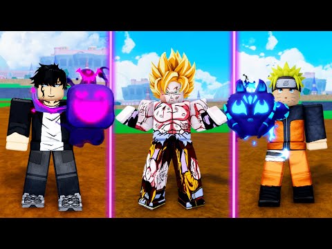 Blox Fruits but Random Anime Characters Decide My Fruits!