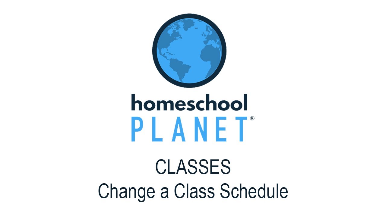 Change a Class Schedule