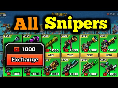 Best Snipers for Coupons in 2023? - Pixel Gun 3D