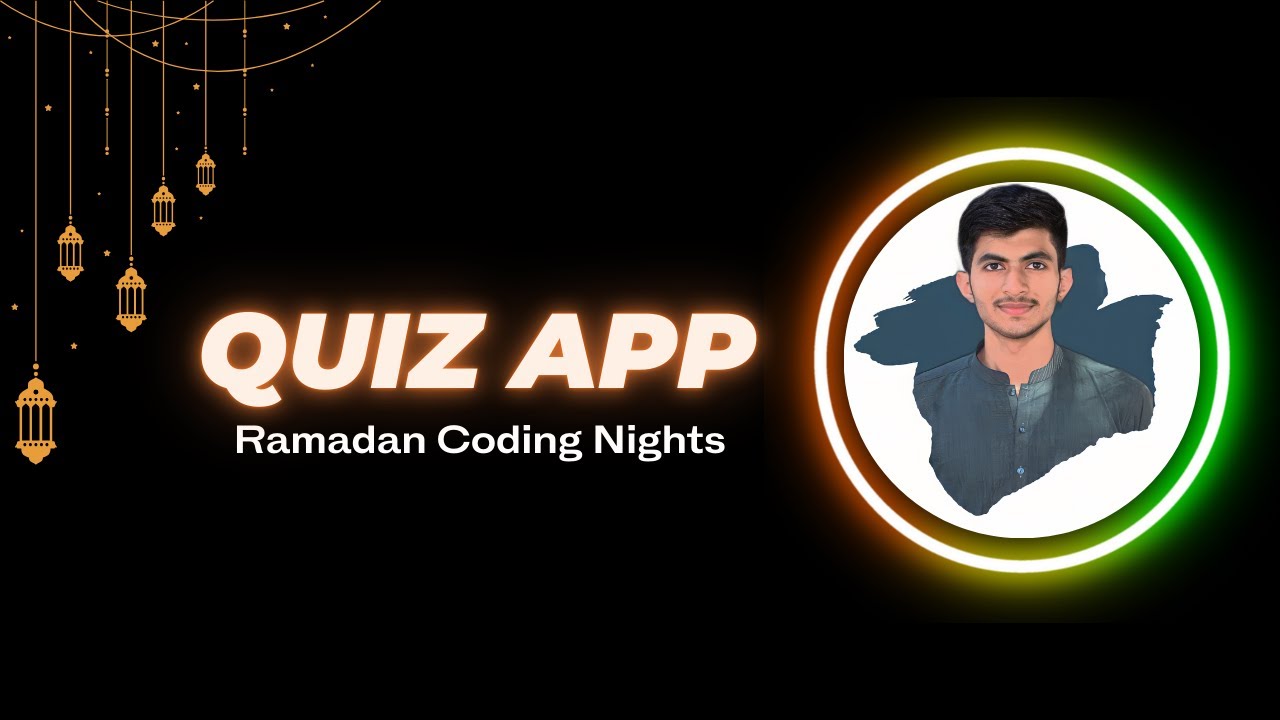 Building a Quiz App using Python, UV, and Streamlit | Ramadan Coding Nights