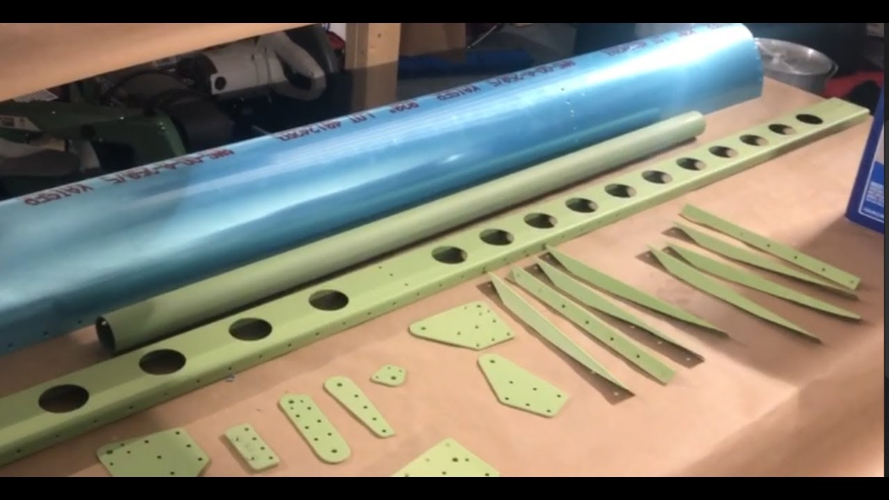 Aviation: Vans RV Aircraft - Priming Aileron Parts