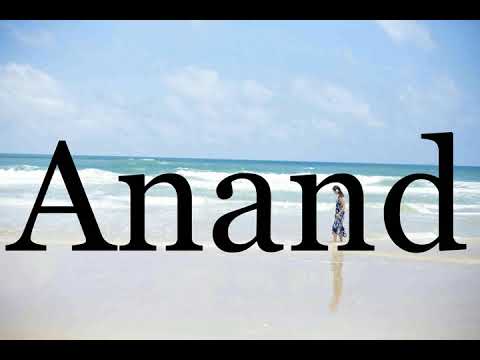 How To Pronounce Anand๐๐๐๐๐๐Pronunciation Of Anand