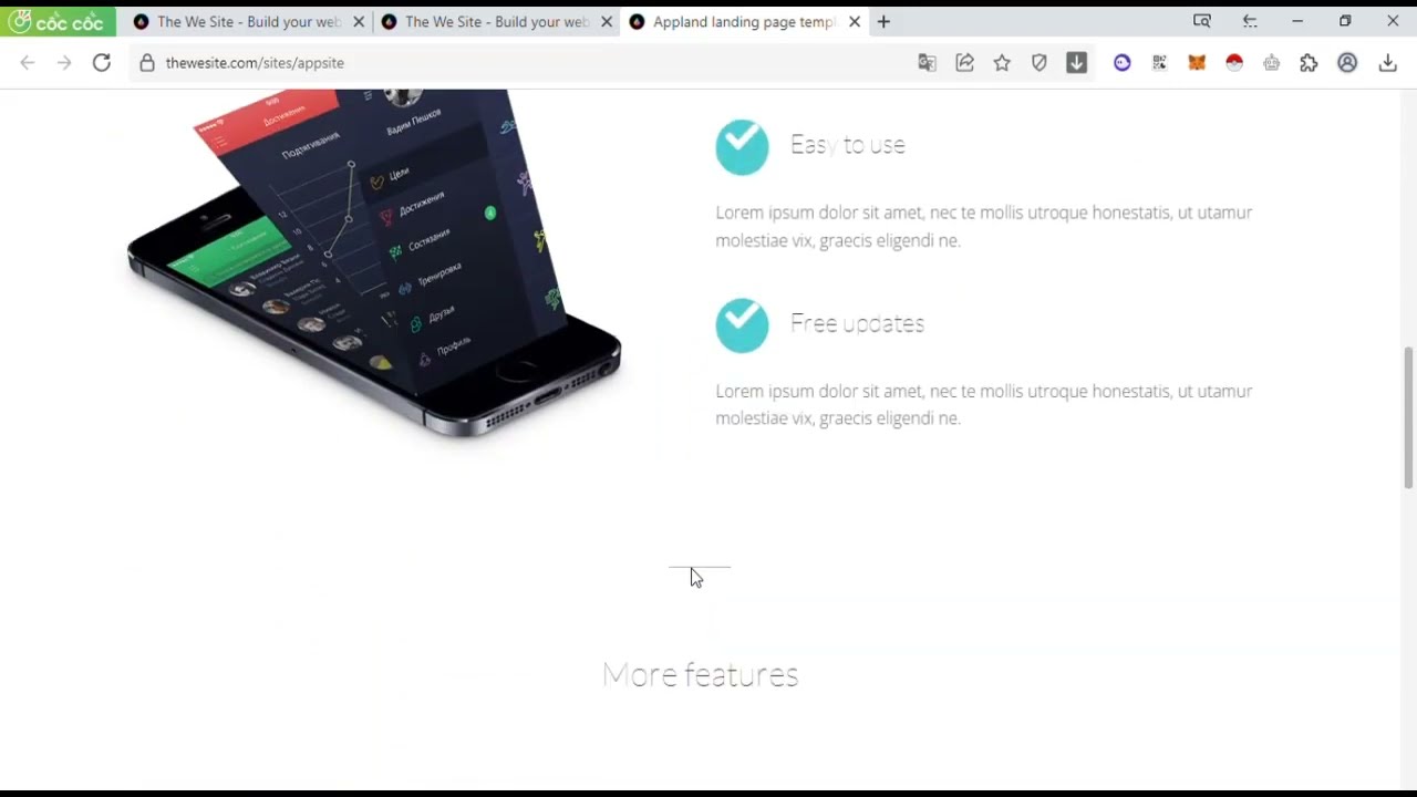 How to Make a App Showcase Website in 1 min - Simple & Easy - Download Full Source Code