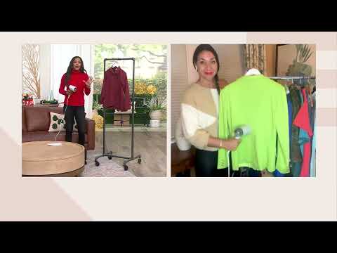 Rowenta Origin 1100W Travel Garment Steamer with Gift Box on QVC