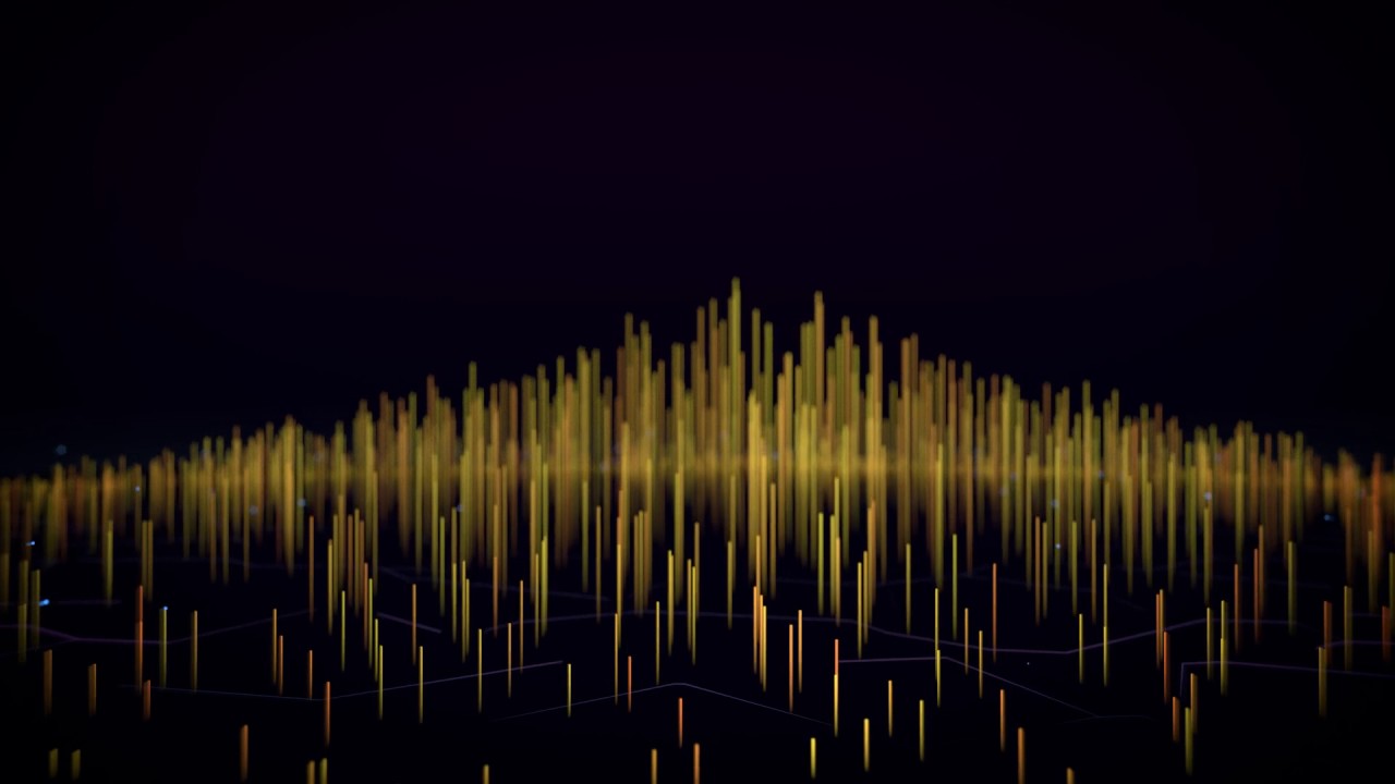 Blender Animation Nodes: Audio Viz test
