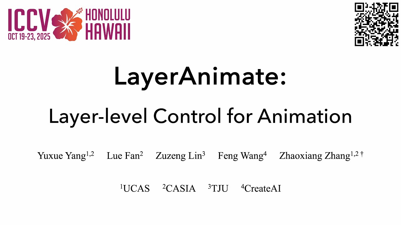 [ICCV 2025] LayerAnimate: Layer-level Control for Animation