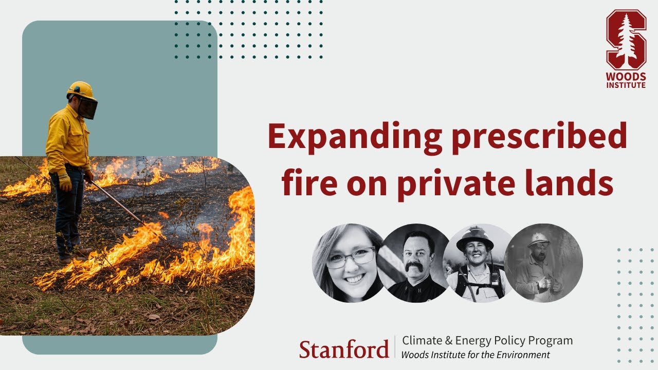 Expanding Prescribed Fire on Private Lands | Webinar