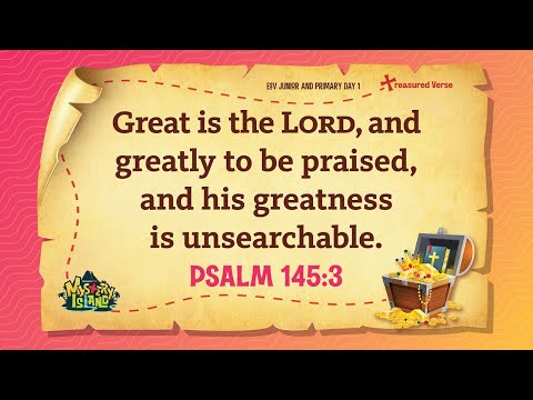 Monday Verse - Psalm 145:3