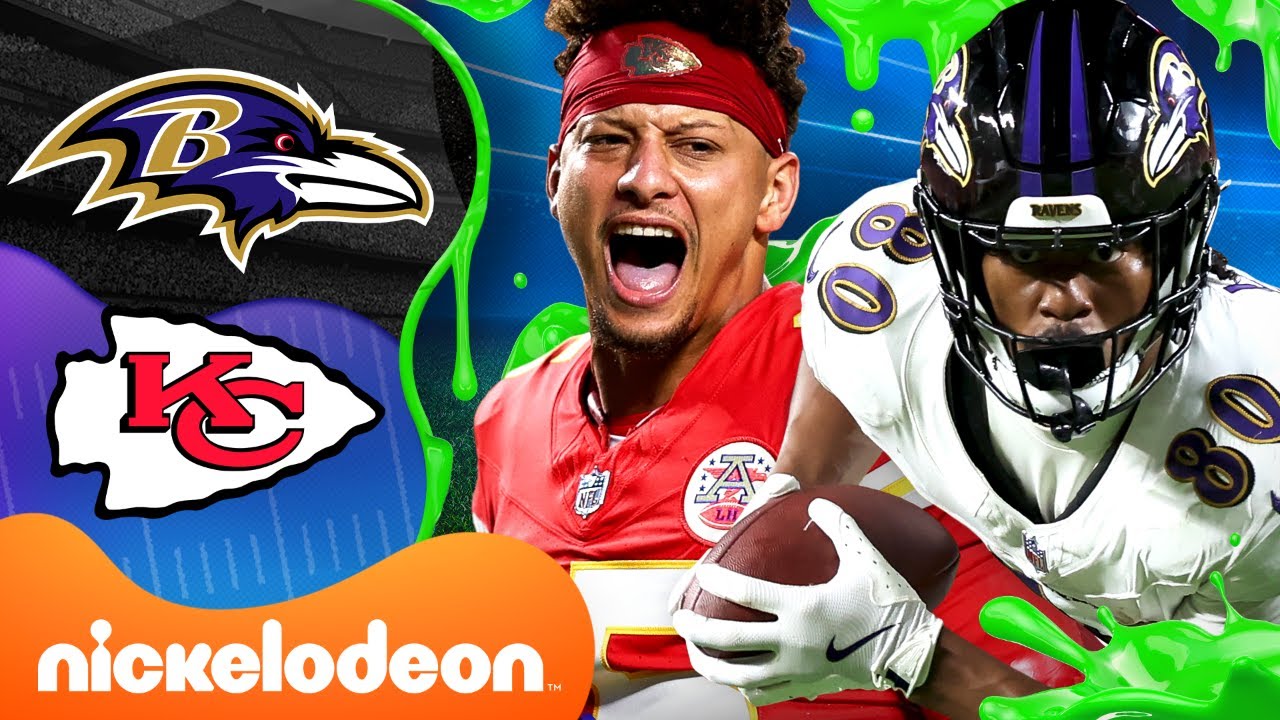 NFL Slimetime 2024 Kickoff RECAP 🏈 Chiefs v Ravens & ALL Week 1 Highlights | Nick Sports