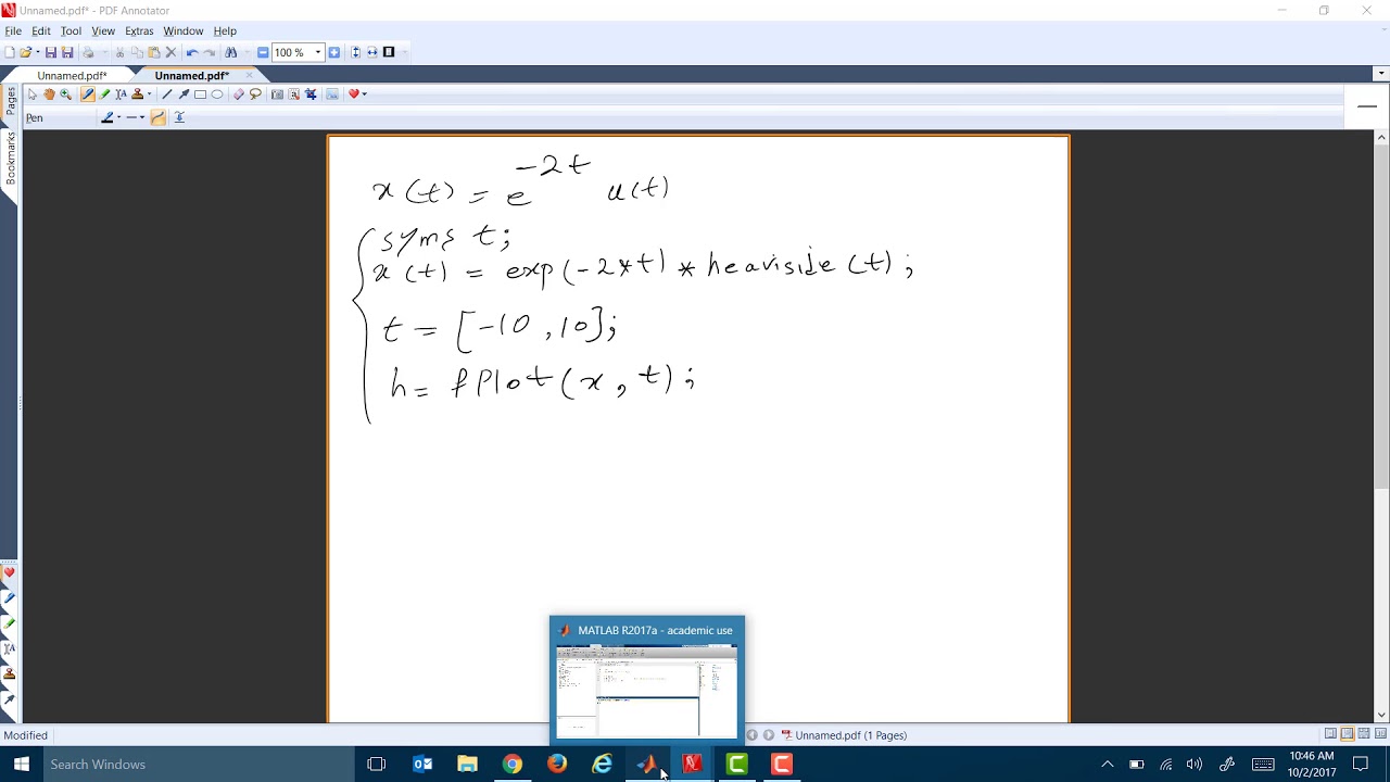 UOIT Signals & Systems Lab 1: Signals