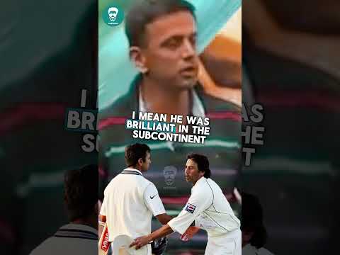 "YOUNIS KHAN WAS BRILLIANT IN SUBCONTINENT" | Rahul Dravid @ICC @ShoaibAkhtar100mph @cricketcomau