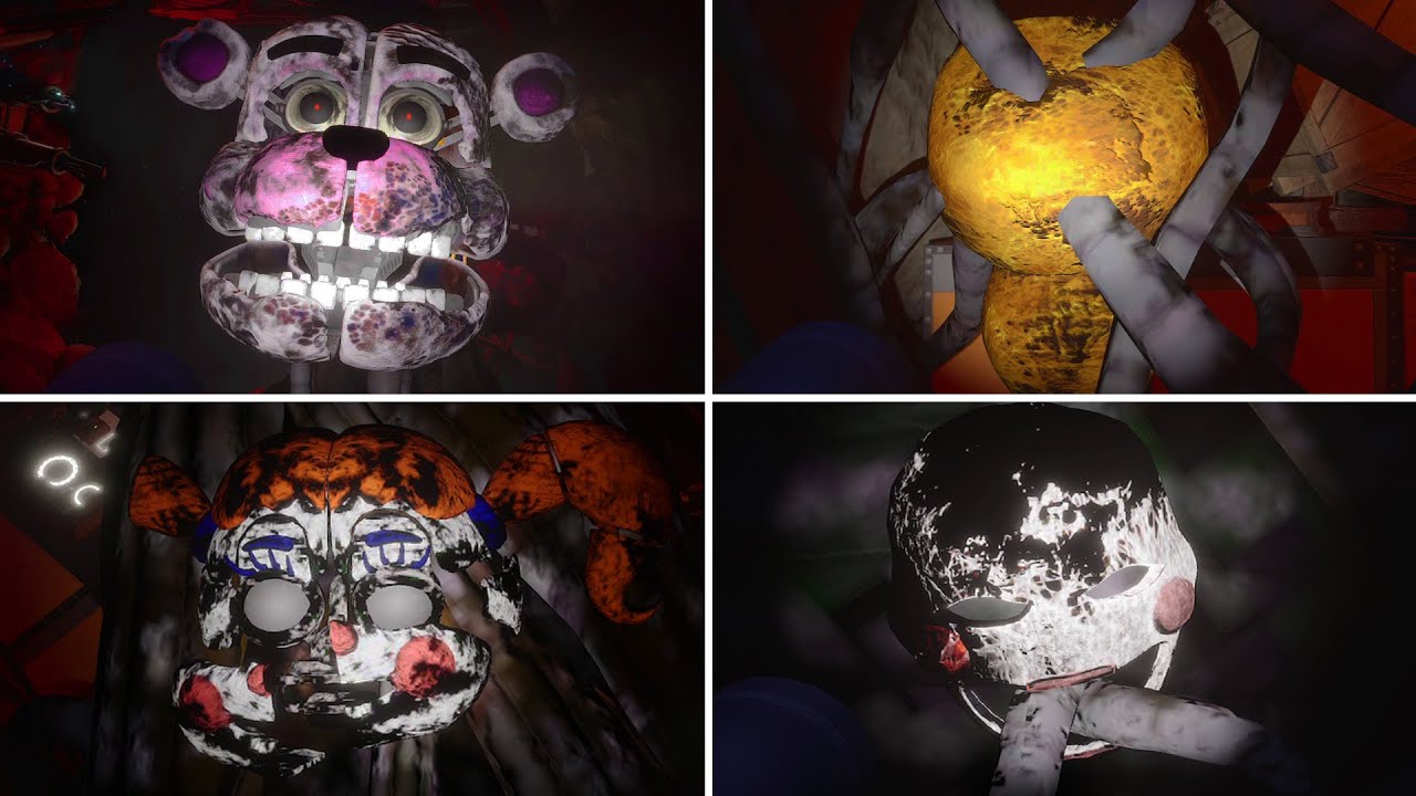 FNAF Security Breach - BLOB in-game Closer View
