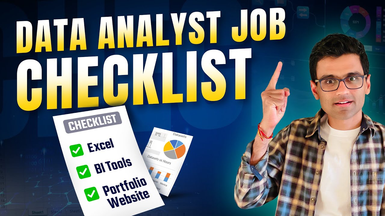 Data Analyst Skills Required | Job-Ready Checklist 🚀🚀