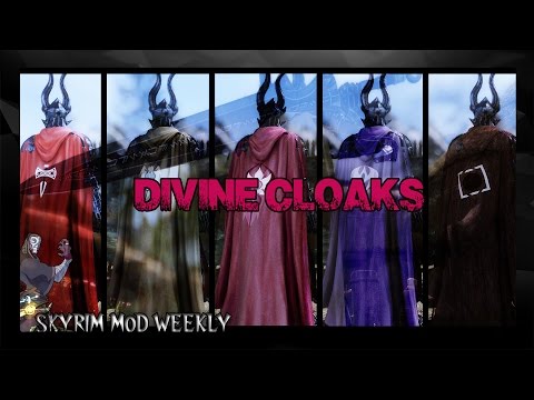 SKYRIM SE MOD Divine Cloaks