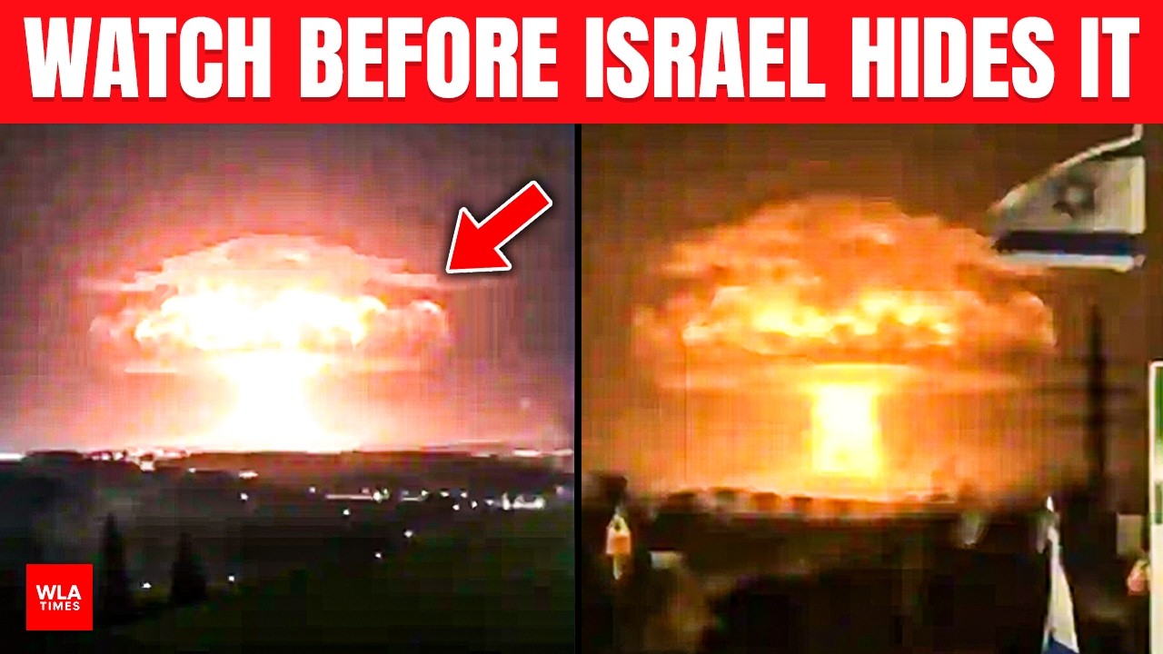 Massive 'NUKE-LIKE' EXPLOSION Hits ISRAEL: 'Nuclear' Missile Hub ERUPTS?